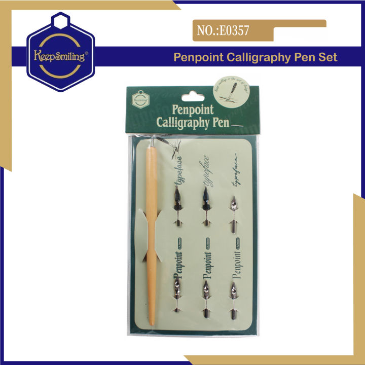 Keep Smiling E0357 7pcs PenPoint Calligraphy Pen Set | Daraz.pk