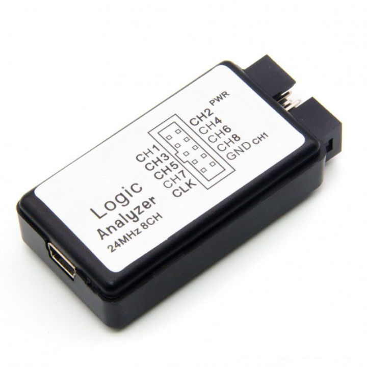 Microcontroller based Logic Analyze 24M 8CH with USB interface | Daraz.pk