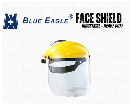 STS BLUE EAGLE B1YE ADJUSTABLE HEADGEAR WITH FC25 FACE SHIELD ...