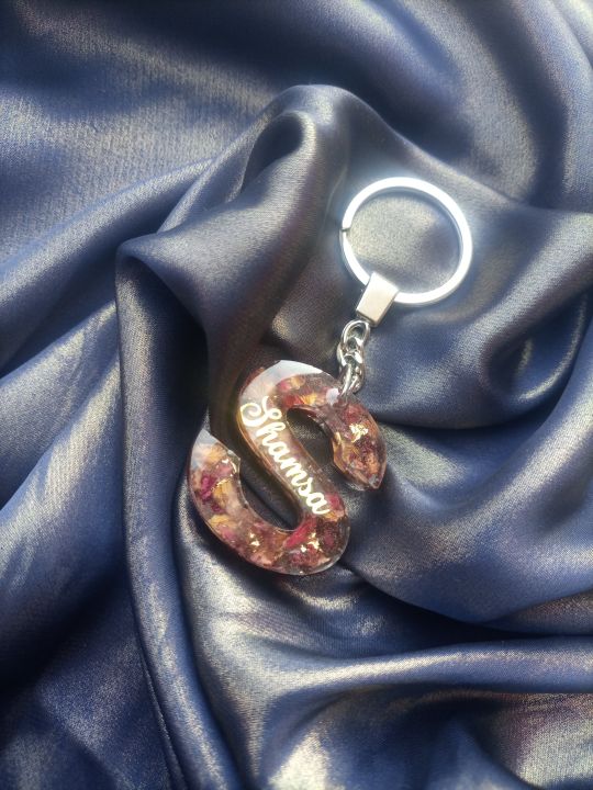 Keychain | handmade keychains | Costomize keychains | Alphabet A to Z ...