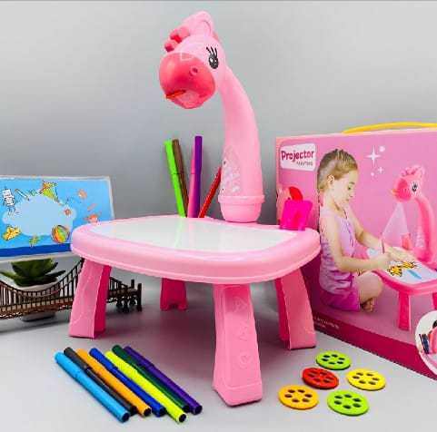 Detachable Stylish Projection Drawing Table For Early Learning | Daraz.pk