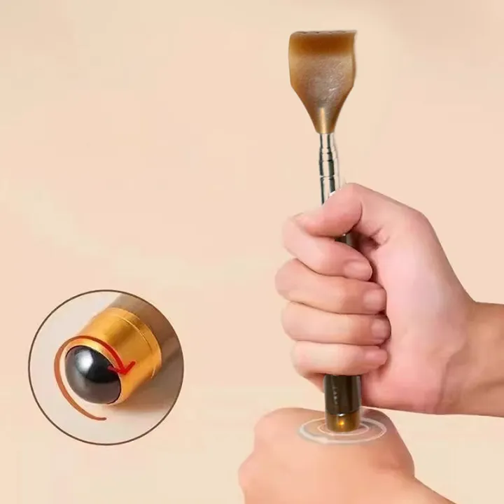 1 Pcs Extendable Magnetic Ball Hackle Back Scratcher With Magnet ...