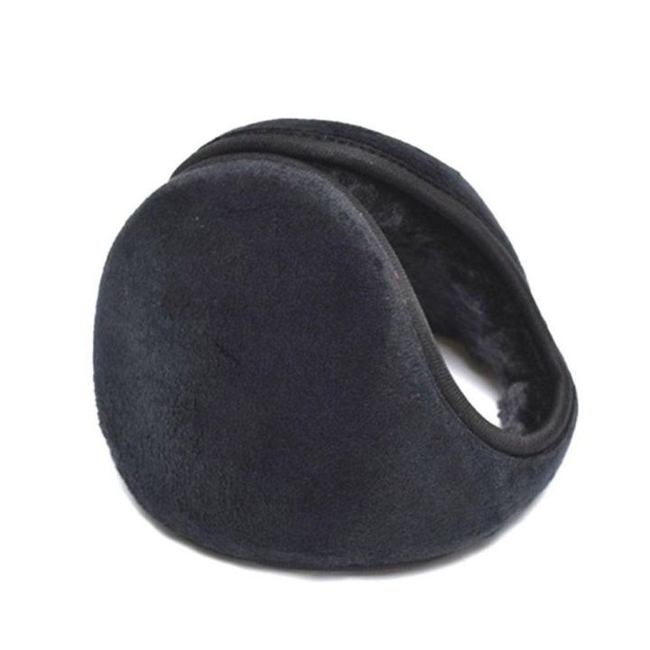 Muff Winter Band Grip Warmer Men Fleece Earmuff Wrap Black | Daraz.pk
