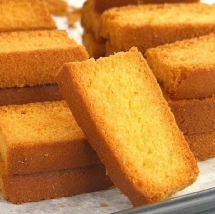 Amratsar Desi Ghee Cake Rusk Pack of 1 kg and 500g - Dry Cake Rusk Bake ...