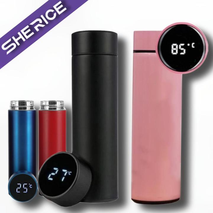 Temperature water bottle,Thermos Sports Led Digital Temperature Display ...