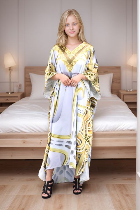 Vittorian Bliss Caftan - Comfortable & Stylish Loose-Fitting Caftans in ...