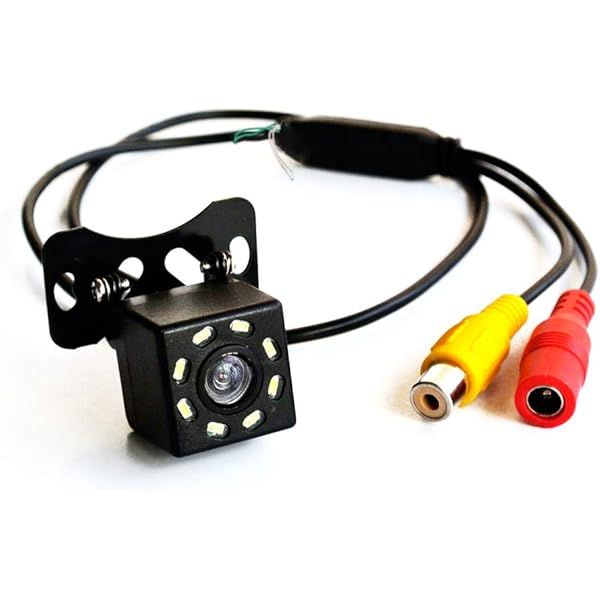 Car Rear View Camera Universal 8 LED Night Vision Backup Parking ...