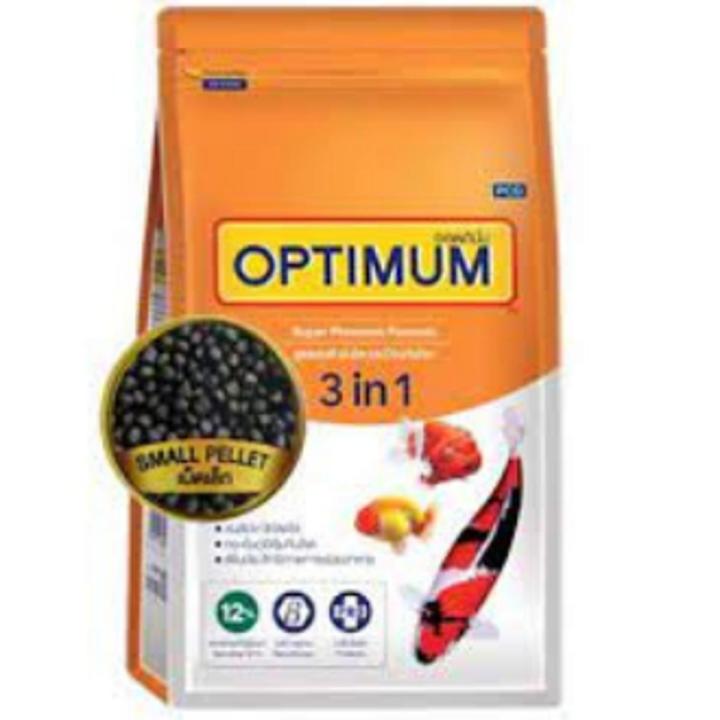OPTIMUM 3 IN 1 Thailand Floating Fish Food 800 Grams Best Fish Food For ...