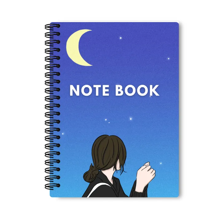Mayfair Moments - Anime Girl Spiral Notebook | A5 , A4 Sizes 200 pages ...