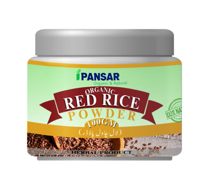 Red Rice Powder | Matta Rice Powder | 100 Grams By iPansar | Daraz.pk