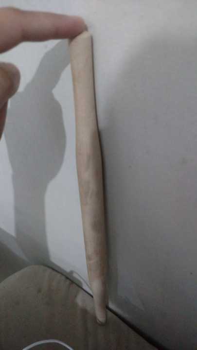 1 pcs 15 inch thin Lite brown Rolling Pin Strong Mamni Wooden Belan for ...