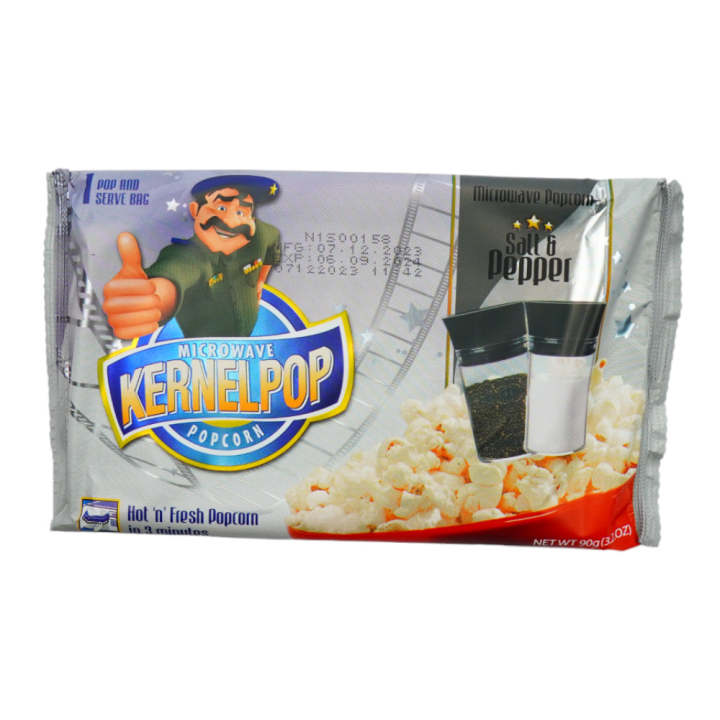 Alfatah Mall - KERNEL POPCORN SALT & PEPPER 90 GM-AFP-000121857 | Daraz.pk