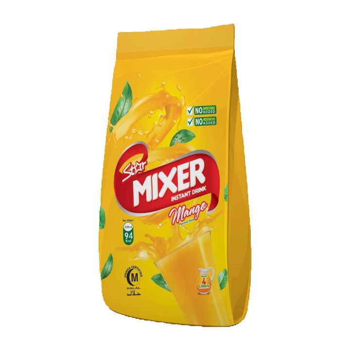 Star Mixer Mango Instant Drink Pouch 1 Kg | Daraz.pk