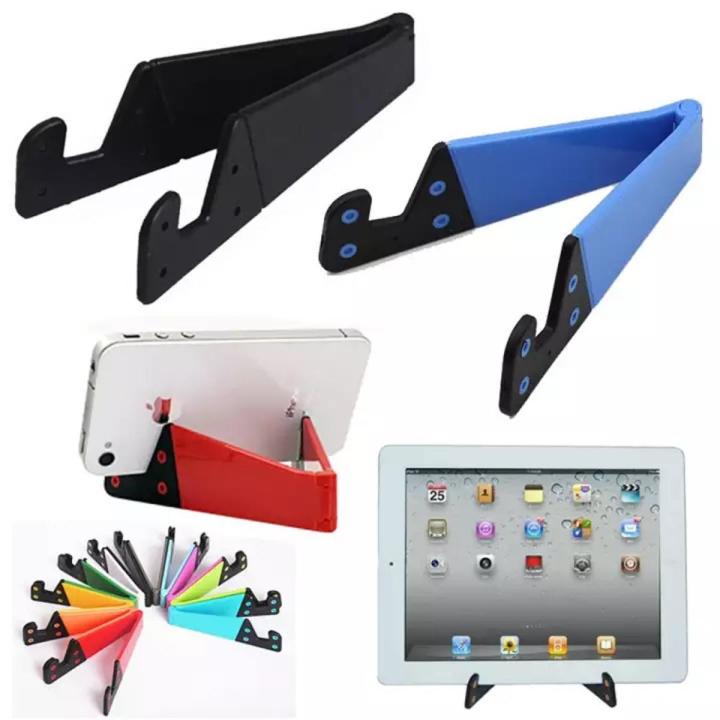 V Shape Foldable Mobile Phone Stand Multi-function Mobile Phone Holder ...