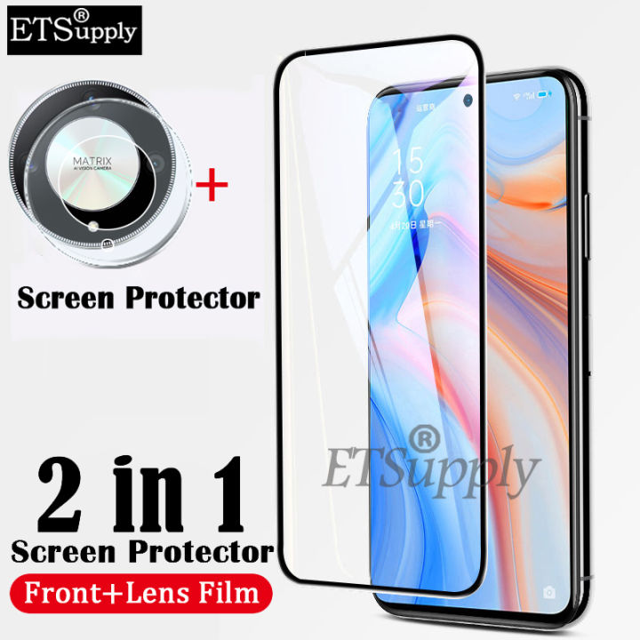 2Pack For Honor X9B Screen Protector Tempered Glass Film + Lens Camera ...