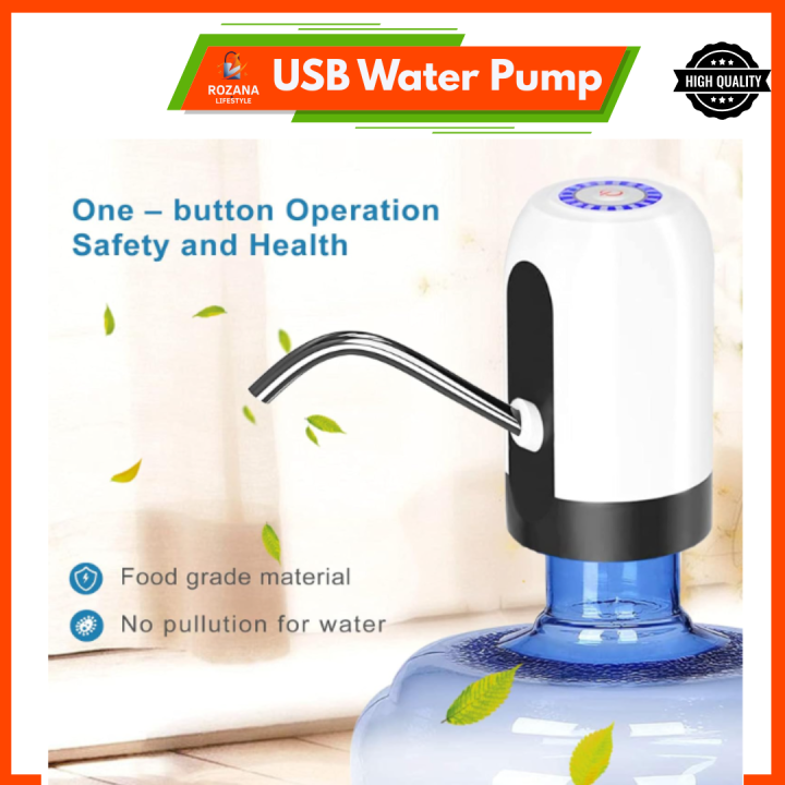 Automatic USB Rechargeable Electric Water Dispenser Pump | Smart ...