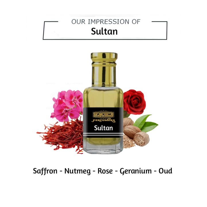 Sultan Attar By Saifi Perfumers – Concentrated Perfume Attar – Premium ...