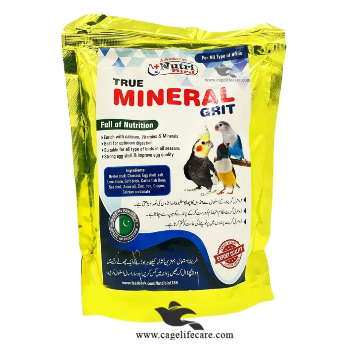 True Mineral Grit – Full of Nutrition for Small Birds - Finches, Java ...