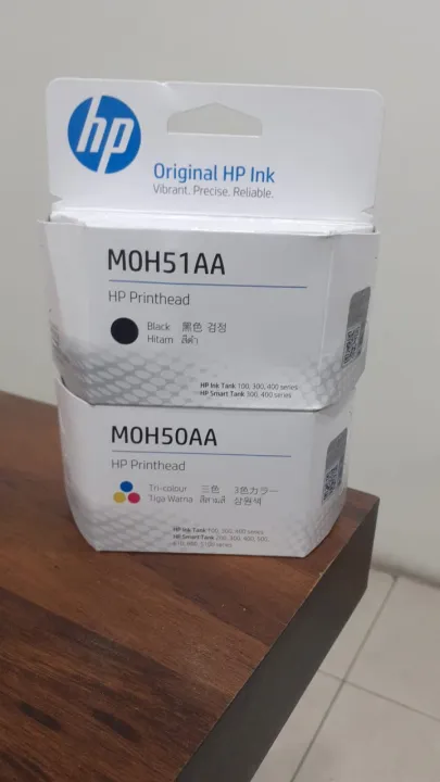 Hp ORIGINAL Print Head MOH51AA BLACK & MOH50AA COLOR SET | Daraz.pk