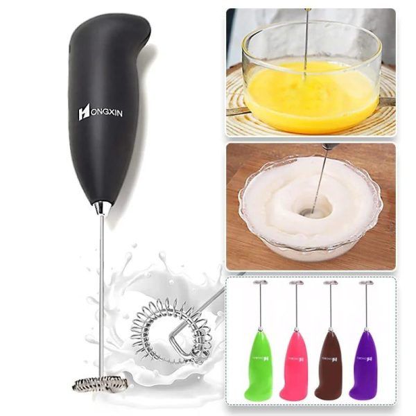 Electric Hand Held Coffee Maker, Beater and Whisker Coffee Mixer, Milk ...