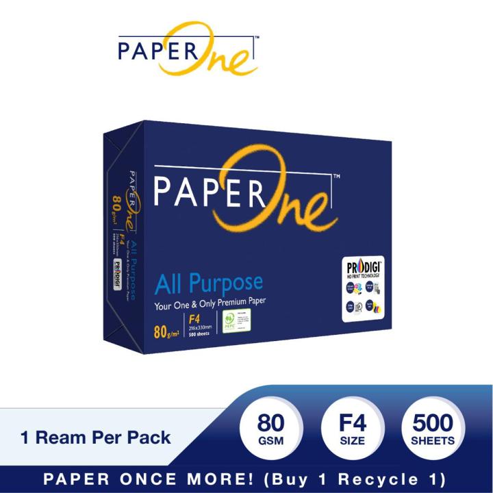 PaperOne All Purpose 80Gm F4 Printing Paper ( 1Ream ) | Daraz.pk