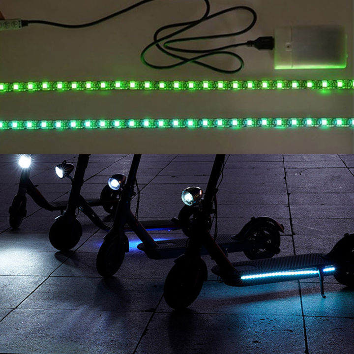 Waterproof LED Light Strip M365 Electric Scooter Skateboard Chassis ...