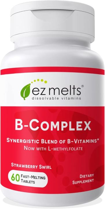 EZ Melts Dissolvable Vitamin B-Complex Tablet with Methyl B12 On Daraz | Daraz.pk