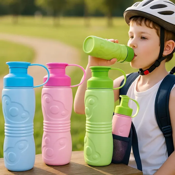 Kids Ringo Water Bottle – Leakproof Portable Drinking Bottle for School ...