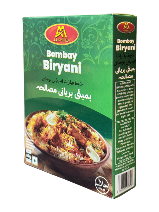 AA Spices Bombay Biryani Masala – Premium Masala Box for Kitchen ...