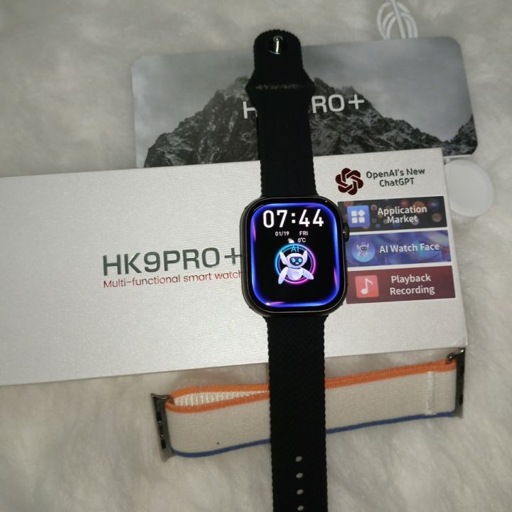 HK9 Pro Plus Smart Watch 3rd Generation Chat GPT Super Amoled Display ...
