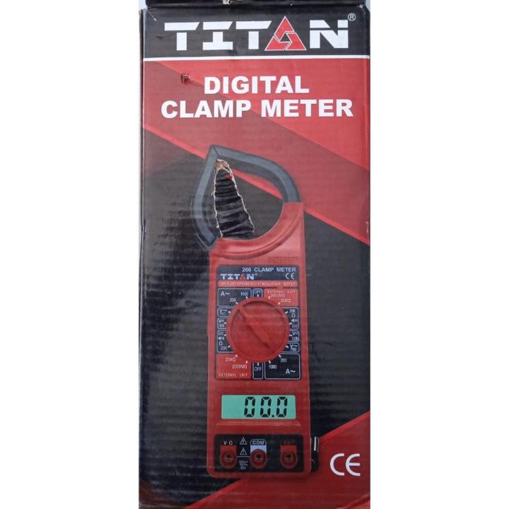 TITAN DIGITAL CLAMP METER 226 CLAMP METER | Daraz.pk