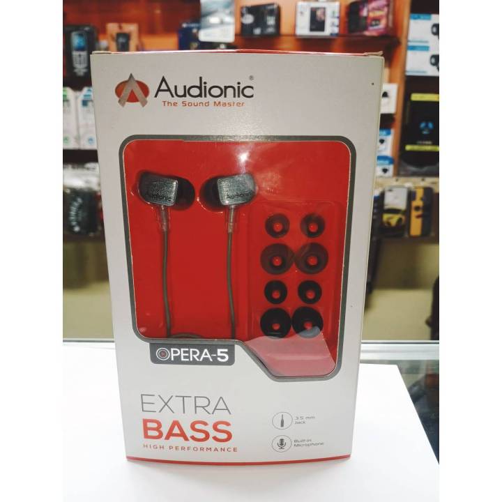Audionic Original Opera-5 Handsfree 4 in one Function | Daraz.pk