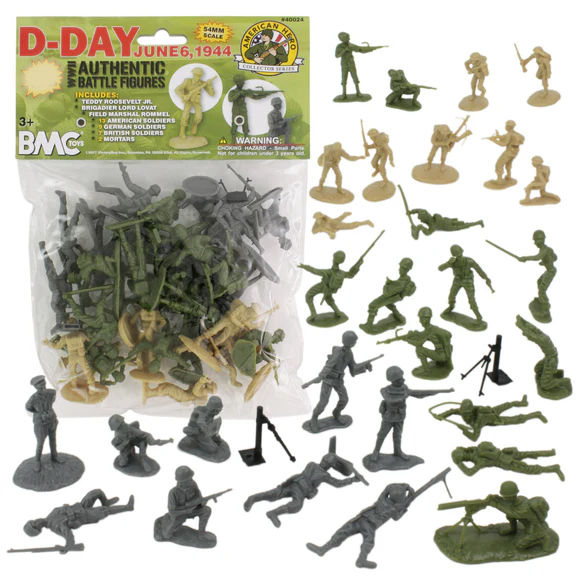 20 / 50 / 100 Pcs Set - Military Force Army Soldier Toy Set - War Man ...