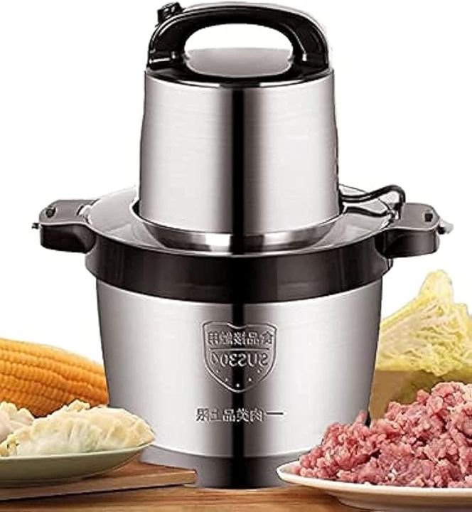 As Happy Mall|Meat Grinder Chopper Machine 3L with Stainless Steel Sharp Blades 500W Motor-Food ...