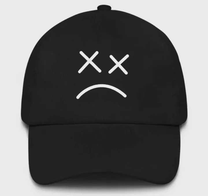 sad face cap for Men Adjustable and Metal | Daraz.pk