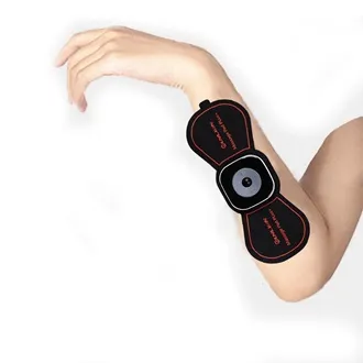 Portable Mini EMS Electric Neck Massager Patch for Muscle Pain Relief ...