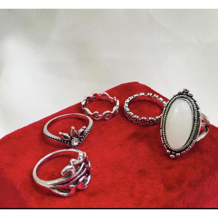 pack of 5 rings | Daraz.pk: Buy Online at Best Prices in Pakistan ...