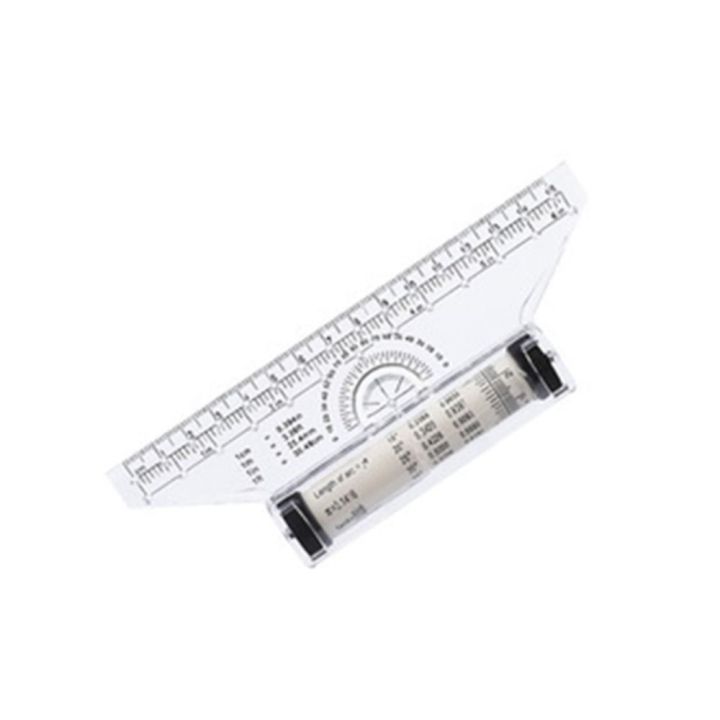 High Quality Plastic Parallel Roller Ruler Transparent 15/30CM Math ...