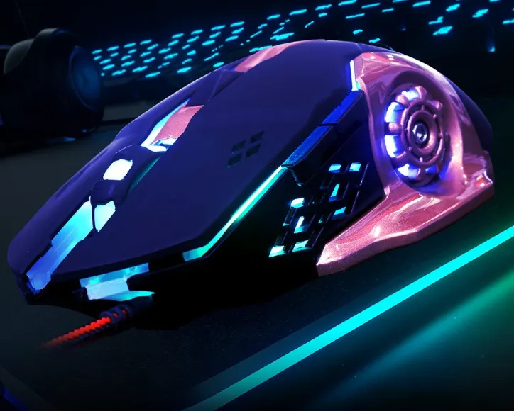 Gaming Mouse Gloross G11 Wired Adjustable DPI Lighting RGB | Daraz.pk