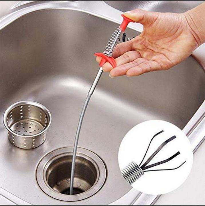 Drain Opener Wire Drain Cleaner Drain Snake Clog Remover Cleaning Tool ...