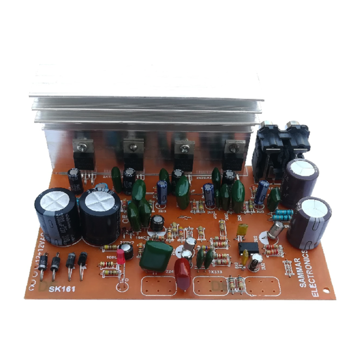 TDA 2030 2.1 CH Audio Amplifier Board with 4 ICs, 12V, 4A Power Output ...