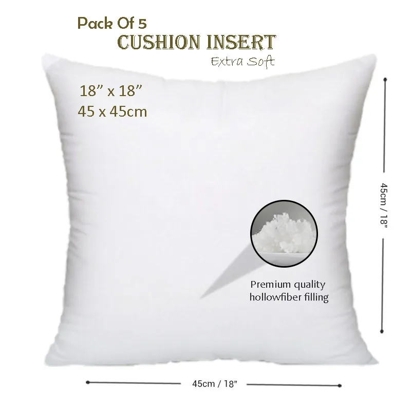 28x28 quality Euro Pillow Inserts with