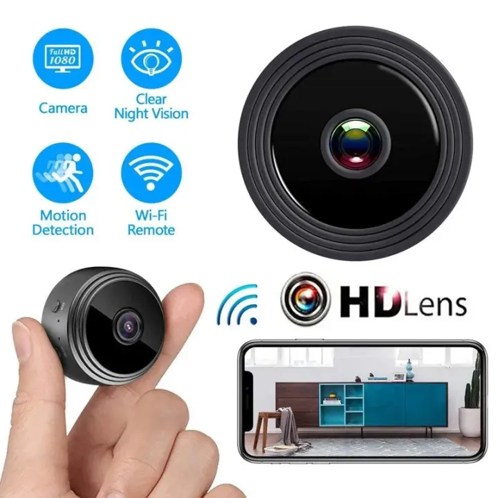 A9 1080p Mini WiFi Camera HD Micro Voice Recorder Wireless Mini ...