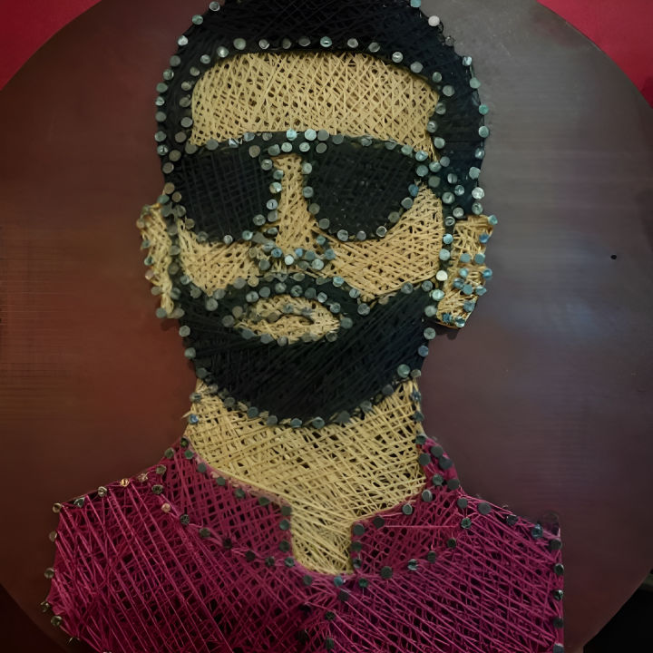 Personalized Name Portrait String Art Frame | Daraz.pk