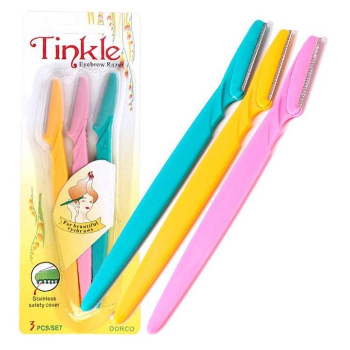 Original Tinkle Eyebrow Razor pack of 3 | Daraz.pk