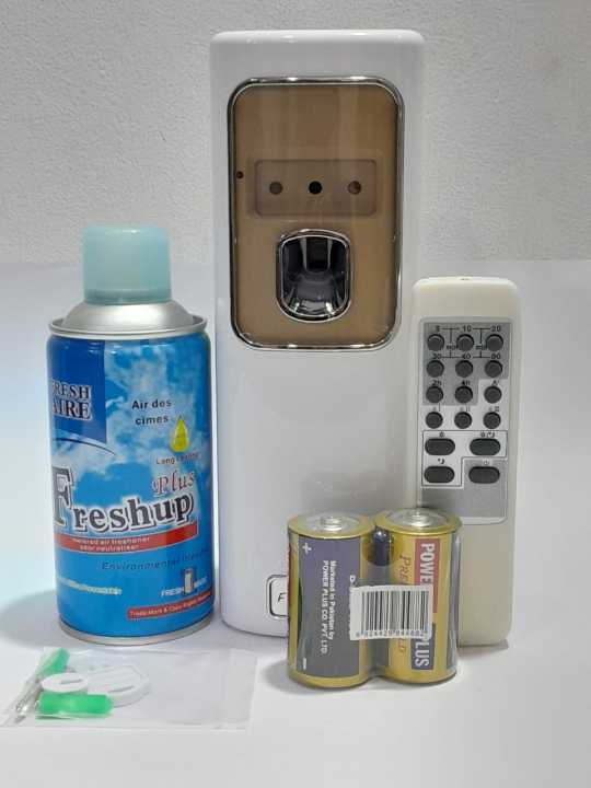 Remote Control Automatic Air Freshener Dispenser With Free Freshup Plus ...