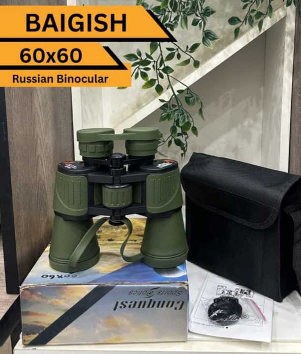 BAIGISH RUSSIAN BINIOCULAR - 60X60 | Daraz.pk
