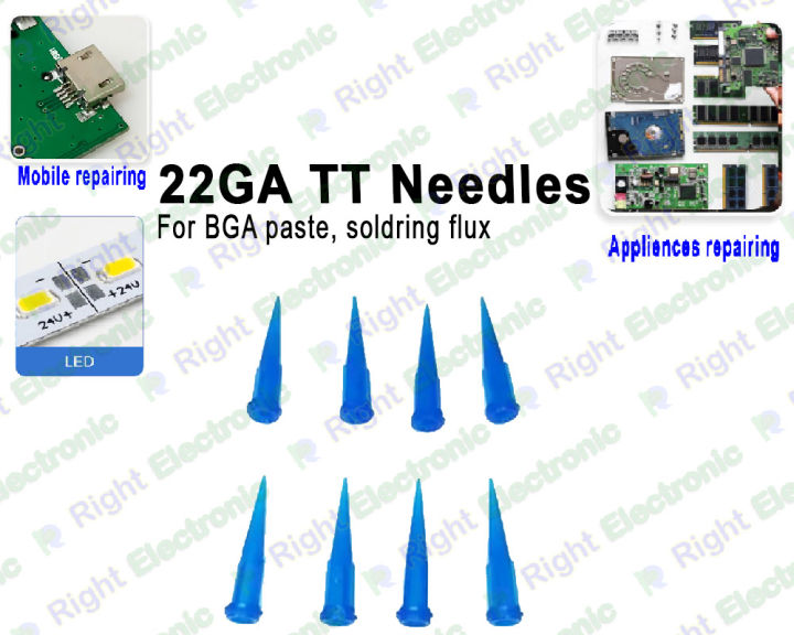 22GA 22G TT assorted Plastic TT series Conical Smooth flow Tapered ...