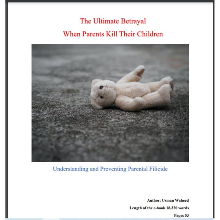 The Ultimate Betrayal - When Parents Kill Their Children | Daraz.pk