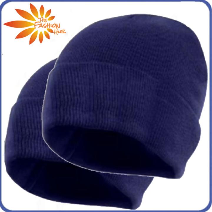 Pack Of 2 School Uniforms Cap / 6 Colours Winter Caps | Daraz.pk